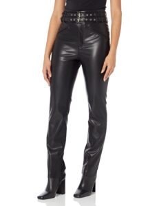 [blanknyc] womens luxury clothing vegan leather pant, the lexington, new habit, 31