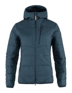 fjallraven f89630570l keb padded hoodie w mountain blue l