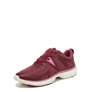 vionic women's vortex leyo casual sneakers- supportive walking shoes that include three-zone comfort with orthotic insole arch support, fashion sneakers for women, shiraz 7 medium