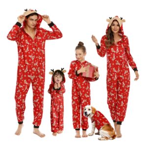 neufigr family christmas pajamas matching sets, xmas pjs mathching set, holiday family sleepwear sets long sleeves and pants outfits(e916779)