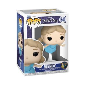 funko pop! disney: peter pan 70th - wendy darling - collectable vinyl figure - gift idea - official merchandise - for kids & adults - movies fans - model figure for collectors and display