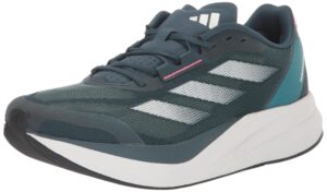 adidas women's duramo speed sneaker, arctic night/lucid lemon/arctic fusion, 11