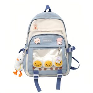 girls backpack kawaii girls school bag cute kids backpack for elementary student casual day pack for teen