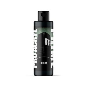 monument hobbies pro acryl prime 002 - black acrylic model paints for plastic models - miniature painting