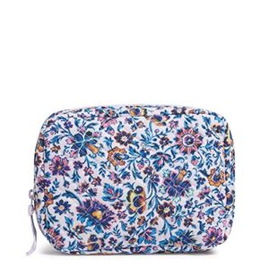 vera bradley women's cotton cord organizer, cloud vine multi - recycled cotton, one size