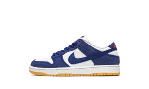 nike preschool sb dunk low ps dn3675 401 los angeles dodgers - size 2y blue