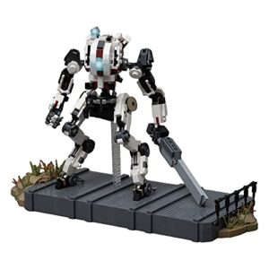 ttehgb toy titan ronin mecha building blocks kit, game robot action figures block toy, posable and collectable gifts for kids aged 8+, new 2022 (1228 pcs)