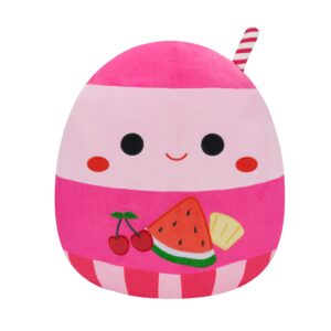 squishmallows original 14-inch jans fruit punch juice pouch - large ultrasoft official jazwares plush