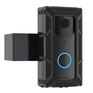 zortwury anti-theft blink doorbell mount, no drill doorbell mounting for blink video doorbell，blink video doorbell holder, easy to install, fit for blink doorbell camera