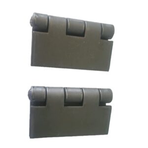 3" x 3" heavy duty steel butt hinges for gates and doors set of 2 hinges