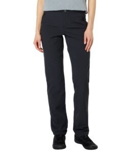 fjallraven high coast trail trouser - women's black 40 regular