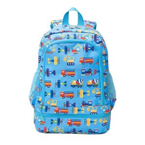 kids backpacks for boys and girls,cute lightweight bookbag toddler preschool backpack with insulated lunch bag