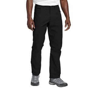 eddie bauer men's water-repellent upf 50+ stretch tech pant (as1, waist_inseam, numeric_36, numeric_30, regular, regular, black)