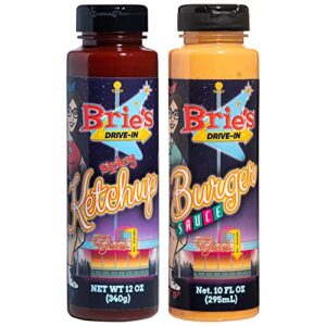 brie's drive-in original sauces (10oz) (spicy ketchup + burger secret sauce)