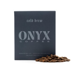 onyx coffee lab cold brew coffee beans – medium to light whole bean espresso coffee – low acid coffee whole bean blend w/notes of cocoa, dates