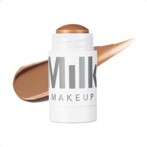 milk makeup matte bronzer, dazed (light bronze) - 0.19 oz - cream bronzer stick - buildable, blendable color - matte finish - 1,000+ swipes per stick - vegan, cruelty free