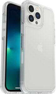 otterbox symmetry clear series case for iphone 13 pro max & iphone 12 pro max (only) - non-retail packaging - clear