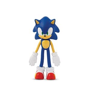 bend-ems sonic the hedgehog bendable action figure poseable pvc toy for fans & collectors