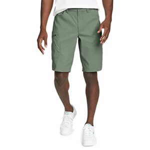 eddie bauer men's rainier shorts, mineral green, 32, hiking shorts