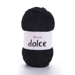 yarnart dolce yarn by yarnart soft chenille velvet super bulky yarn blanket amigurumi crochet yarn 100 gram (3.53 oz) 131 yards (742)