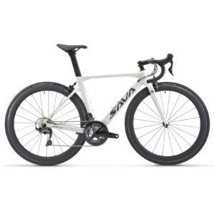 savadeck carbon road bike 700c carbon frame racing bicycle with r8000 22 speed groupset, 25c tire for men/women.(white 54cm)