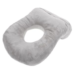 tofficu office tummy pillow travel neck pillows for airplanes airplane pillow donut pillow headrest face cushion desk napping pillow office cushion donut pillow for ear portable pillow