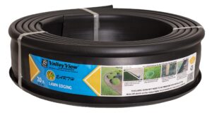 valley view earth lawn edging coiled edging,black