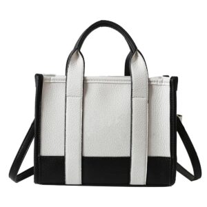 wolmasup the tote bag for women leather the tote bag dupes mini handbags white black