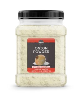 birch & meadow 2.2 lb onion powder, kitchen essential, soups & sauces