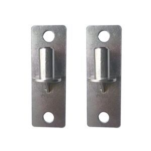 matihay 2 pack wall mount flat back gate hinges,outdoor chain link fence gate hinges,heavy duty stainless steel wall plate hinges,wood fence link gate hinges(screws not included)