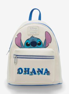 loungefly disney lilo & stitch ohana stitch mini backpack