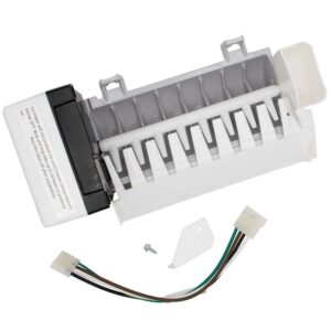 refrigerator ice maker assembly replaces for whirlpool ec3jhaxrl00 gs5vhaxwy00 gs6nbexra02 gs6nbexrq00 ed5lvaxws01 gc5nhaxvq01 gs6nbexrs00 gs6nbexrs02