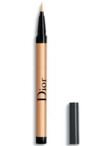 dior diorshow on stage liner eyeliner waterproof 551 pearly bronze felt tip precision eye liner