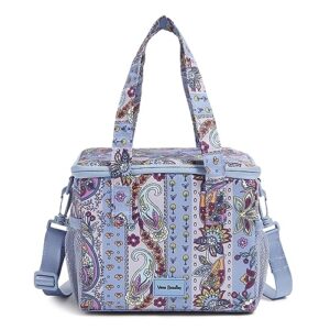 vera bradley recycled ripstop lunch cooler, provence paisley stripes