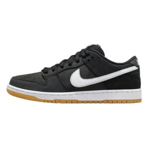 nike sb dunk low pro mens shoes size - 13 black/white-black