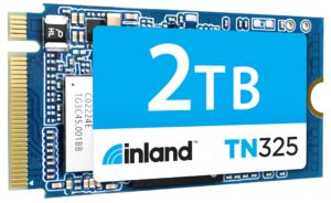 inland m.2 2242 2tb ssd nvme pcie gen 3x4 internal solid state drive 3d nand tlc read/write speed up to 2,400/2,100 mb/s