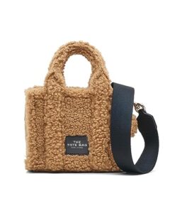 marc jacobs the teddy crossbody tote bag camel one size