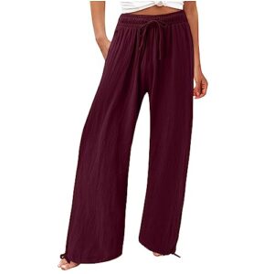 puteardat womens summer pants 2023 womens jogger pants,order,light deals of the day prime,deals sales today,workout clothes,recent orders,lighting deals sales today clearance b-red