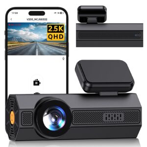 dash cam 4k wifi front dash camera for cars, e-yeeger car camera 2160p wireless mini dashcams with app, driving recorder with 24h parking mode, night vision, g-sensor, free 32g card, support 256g max