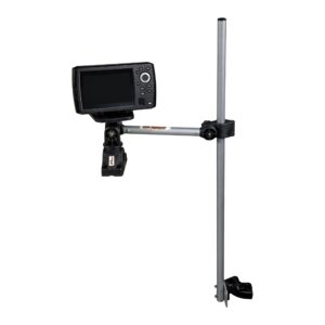 extreme max 3006.8649 portable rod holder mount adjustable fish finder bracket with transducer mount