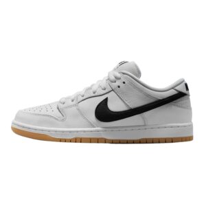 nike sb dunk low pro mens shoes size - 9 white/black/white