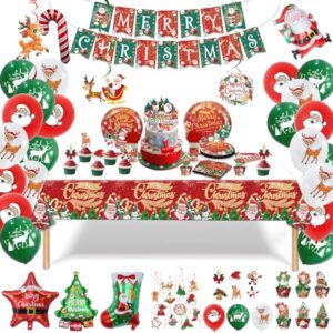 234 pcs - christmas balloons decorations - christmas party decorations - christmas party decor - christmas decorations indoor - christmas party supplies - grinch christmas party decorations