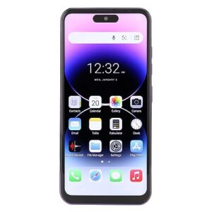 pusokei unlocked android cell phone, face unlock mobile phone, 6.6 inch hd screen, 2520 * 3088 resolution, 8+24mp dual camera,10 core cpu,8gb+256gb rom, 2.4g 5g dual band wifi smartphone