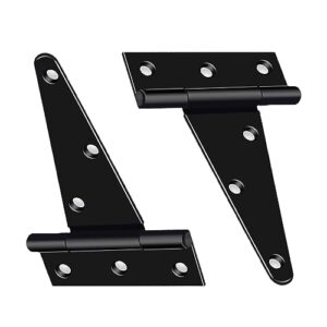 heavy duty t hinge tee hinge t strap hinge shed hinge gate hinge barn hinge fence hinge door hinge wrought rustproof all size black