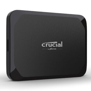 crucial x9 1tb portable ssd – up to 1050mb/s read, pc and mac, lightweight and small with 3-month mylio photos+ offer – usb 3.2 external solid state drive – ct1000x9ssd902