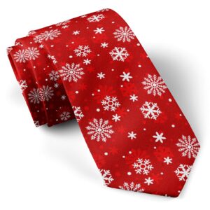 iujybax christmas ties for men, mens christmas tie skinny narrow necktie for men, christmas tie holiday ties for men, for wedding groom groomsmen xmas party