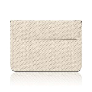 miwasion woven fabric laptop sleeve bag 13-13.6 inch,compatible with air 13 inch m2 2022 a2681 m1 a2337 a2179 a1932/pro 13