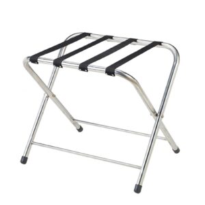 guoddm luggage rack for guest room - suitcase stand, steel made hotel luggage rack, foldable suitcase rack/shoe rack, travel bag guest room storage shelf, portable home coat hanger (size : 1pcs)