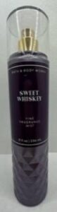 sweet whiskey fine fragrance mist spray 8 ounce