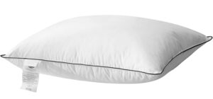 hyvif luxury hungarian goose down pillows - 750 fill power, 460 thread count cotton blend shell - soft down pillow for sleeping - 1 pack, king (20" x 36")